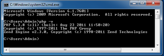 Run Php From Command Line In Windows And Xampp