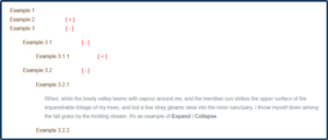 jQuery Expand Collapse with Plus Minus
